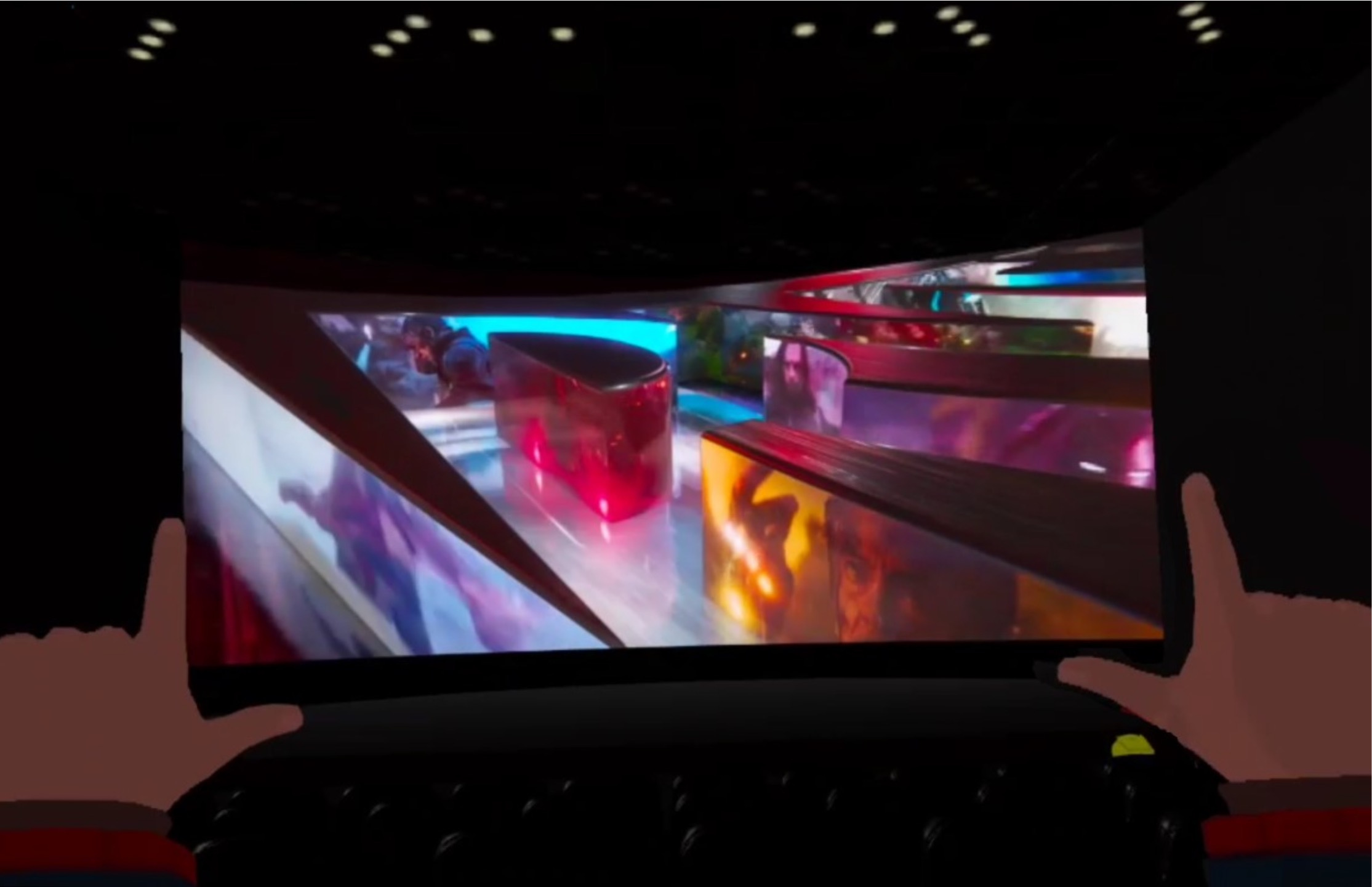 So how big is that big screen TV really?