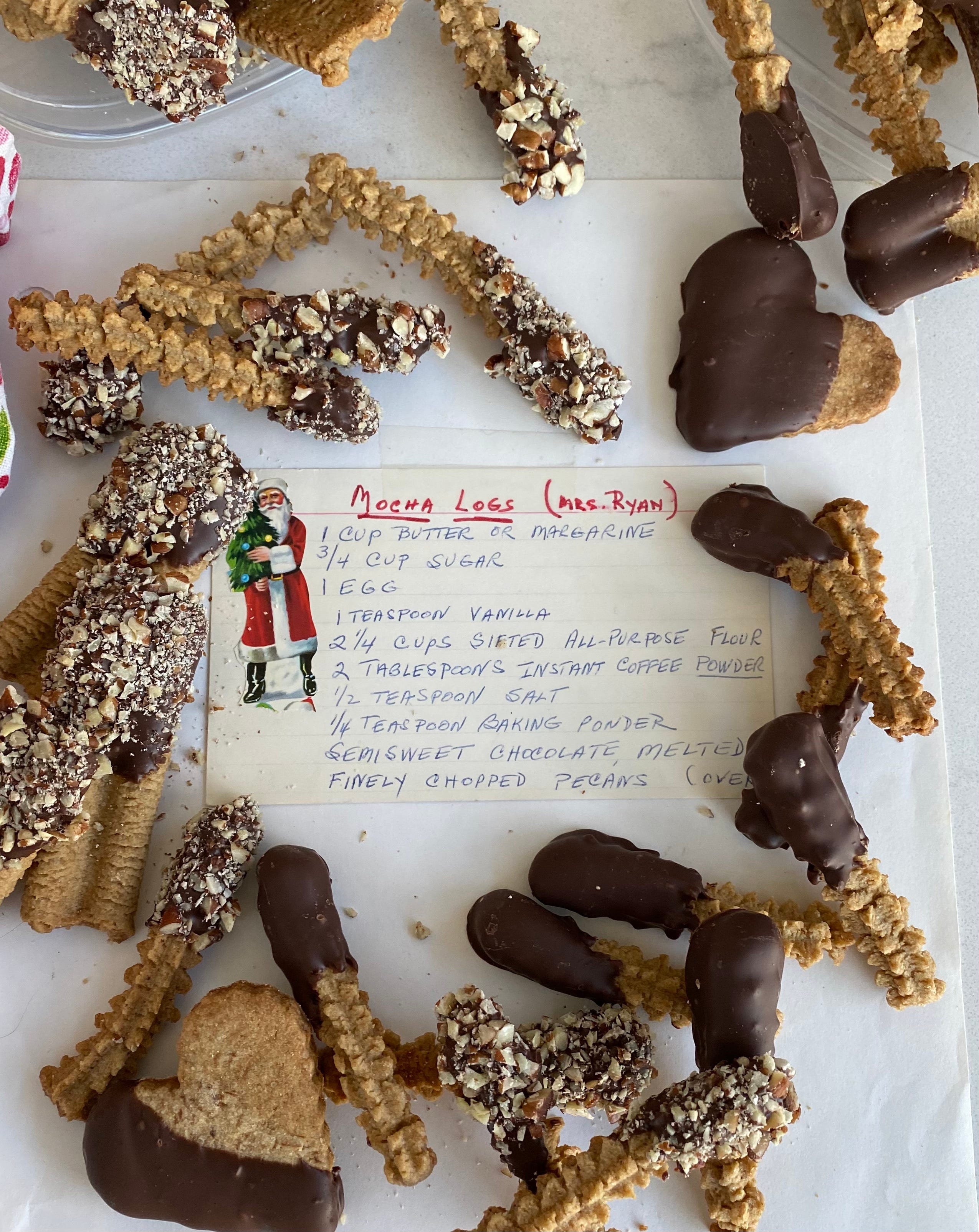 Mrs. Ryan's Mocha Logs