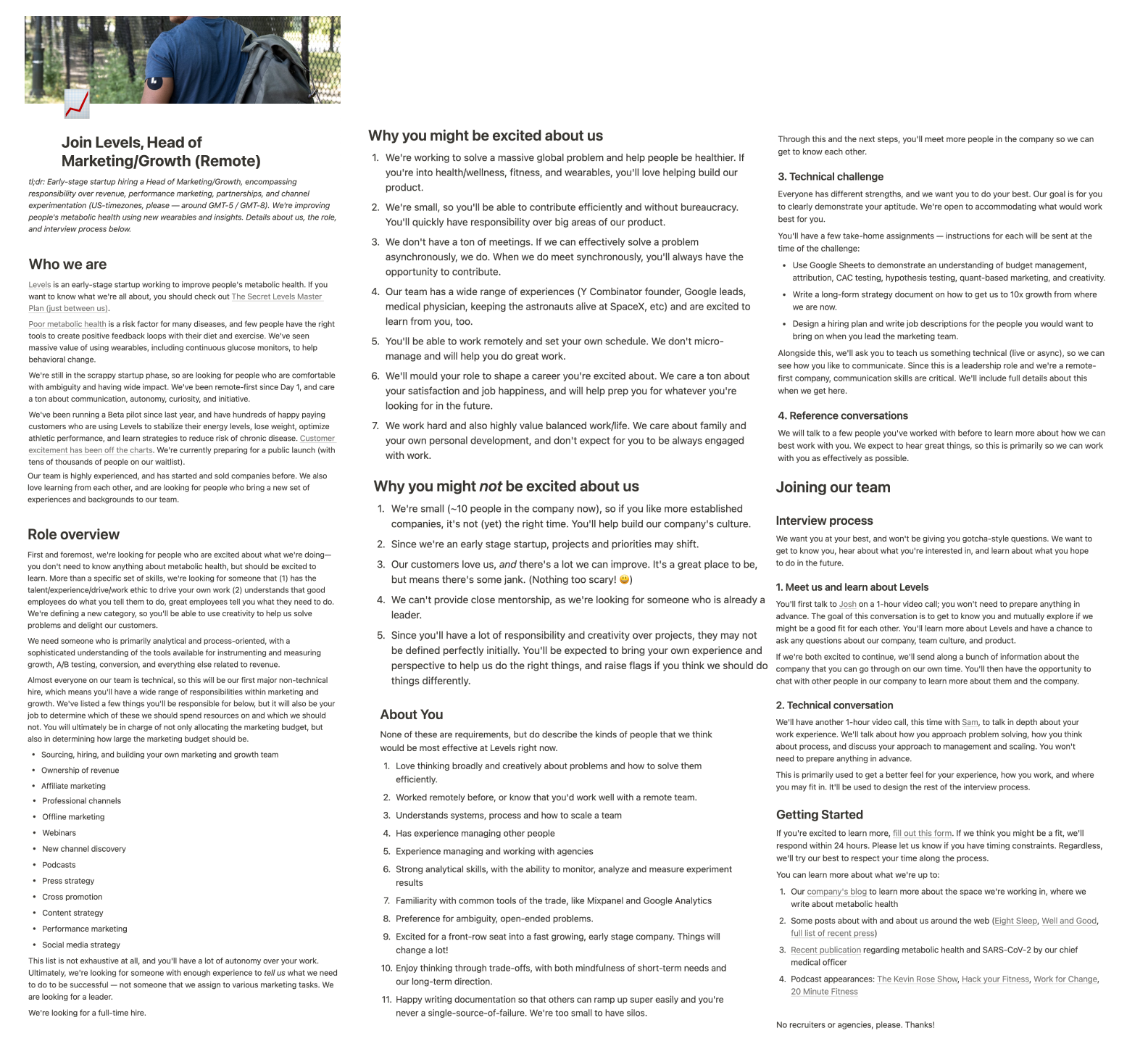 Examples of great job postings - by Lenny Rachitsky