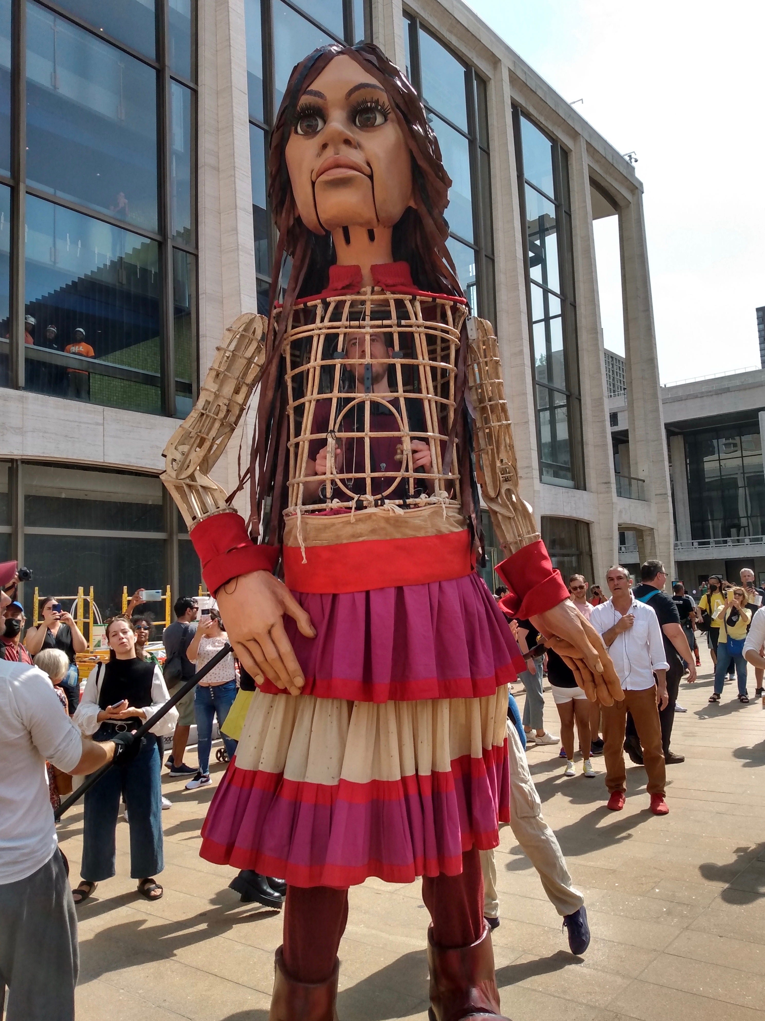 finding refuge: little amal, machine dazzle, and me