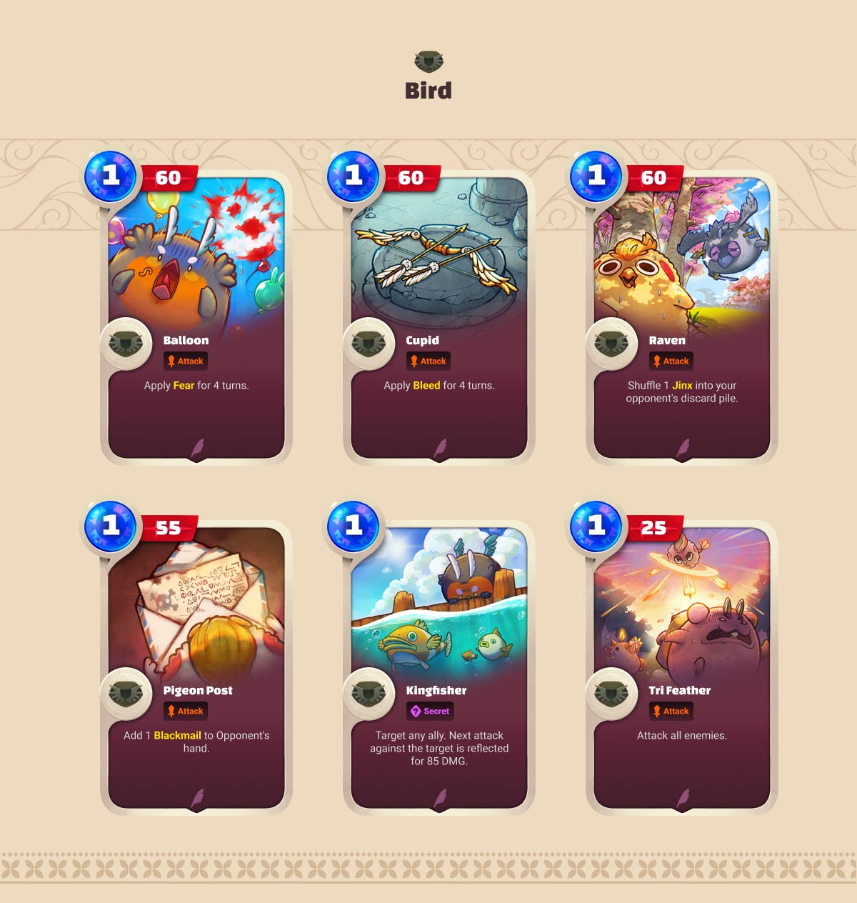 Origin Sneak Peek: Back Cards! - by Axie Infinity
