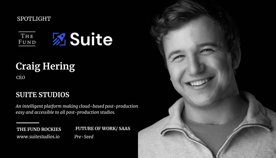 The Fund Founder Spotlight Interview: Craig Hering of Suite Studios