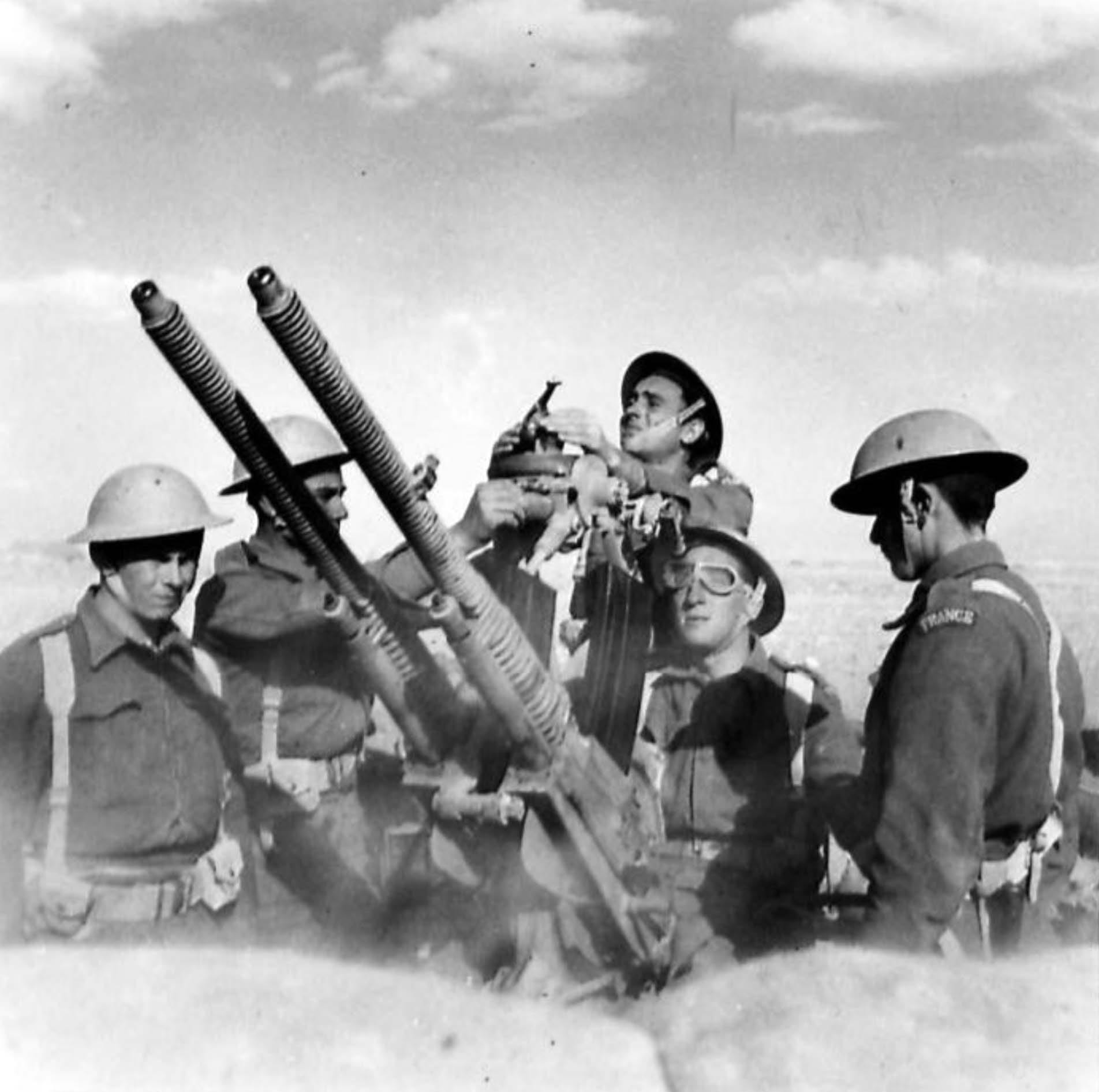 Free French defend Bir Hacheim - by Martin Cherrett