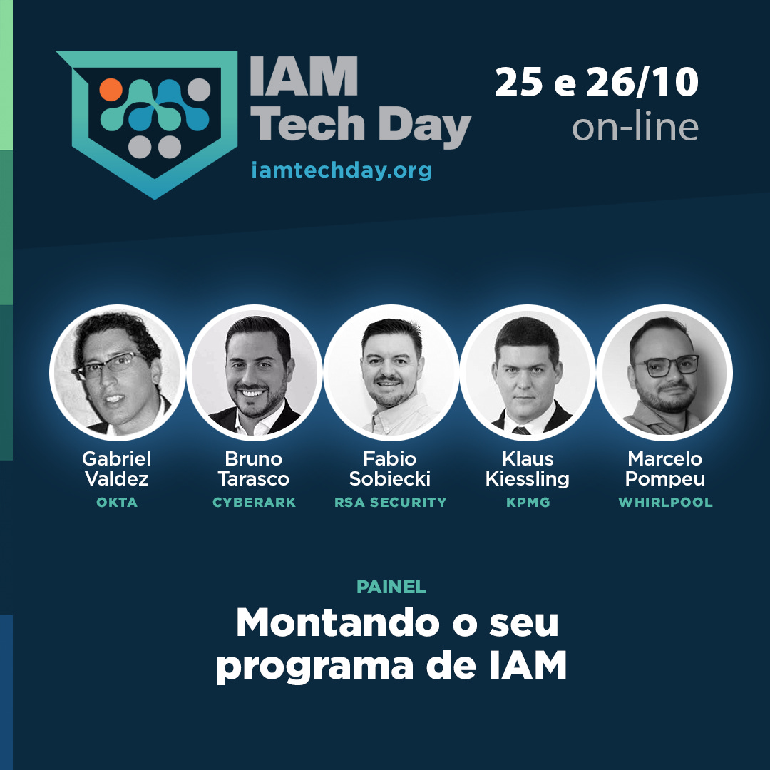 IAM Tech Day - Prêmios, Agenda e outros tópicos