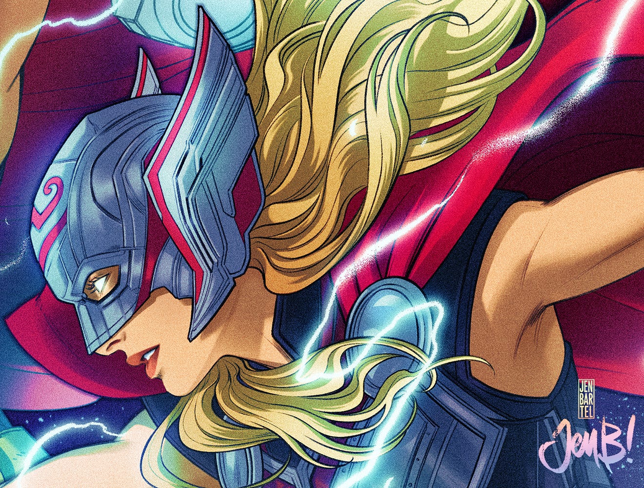 THOR: Love & Thunder 🌈⚡️ - by Jen Bartel