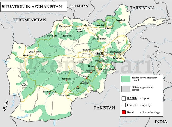 The Afghanistan Problem in Two Maps - CDR Salamander