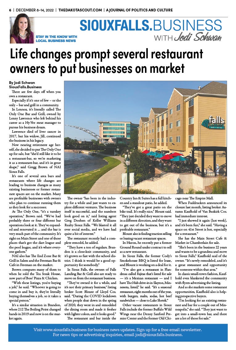 The Dakota Scout print edition - The Dakota Scout