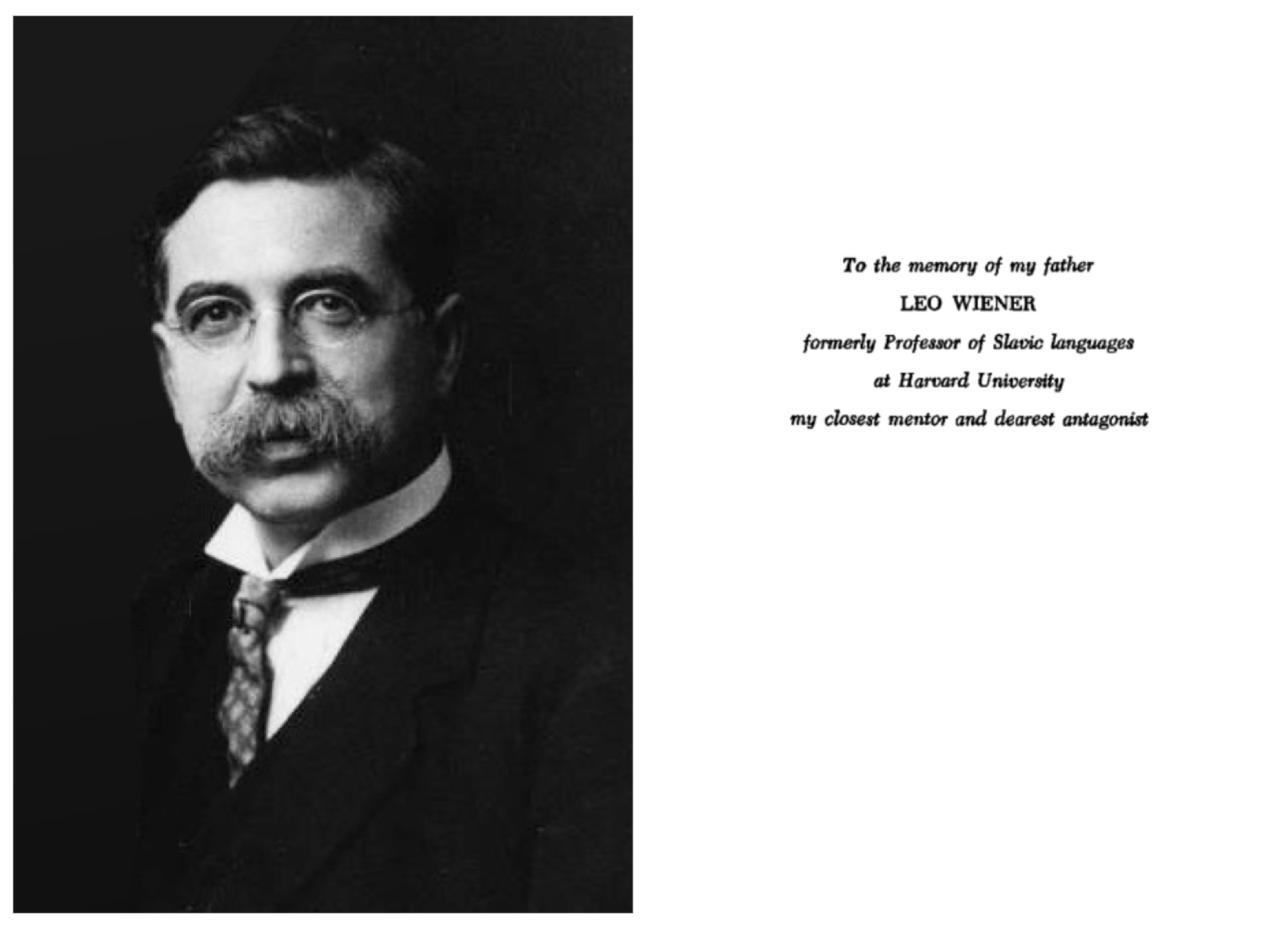 The Absent-Minded Father of Cybernetics, Norbert Wiener