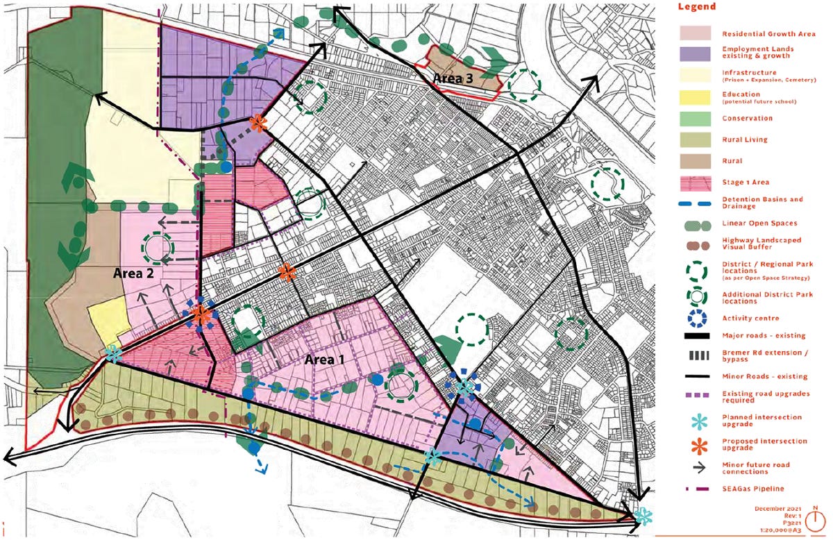 New school, 3000 houses envisioned in 20-year growth plan for Murray Bridge