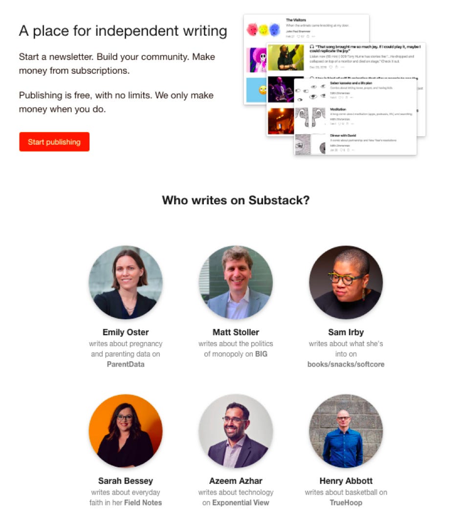 Substack - the past, or the future of (social) media?