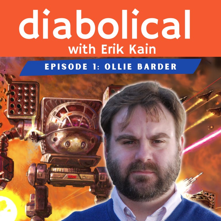 Diabolical Podcast Episode 1: Ollie Barder - by Erik Kain