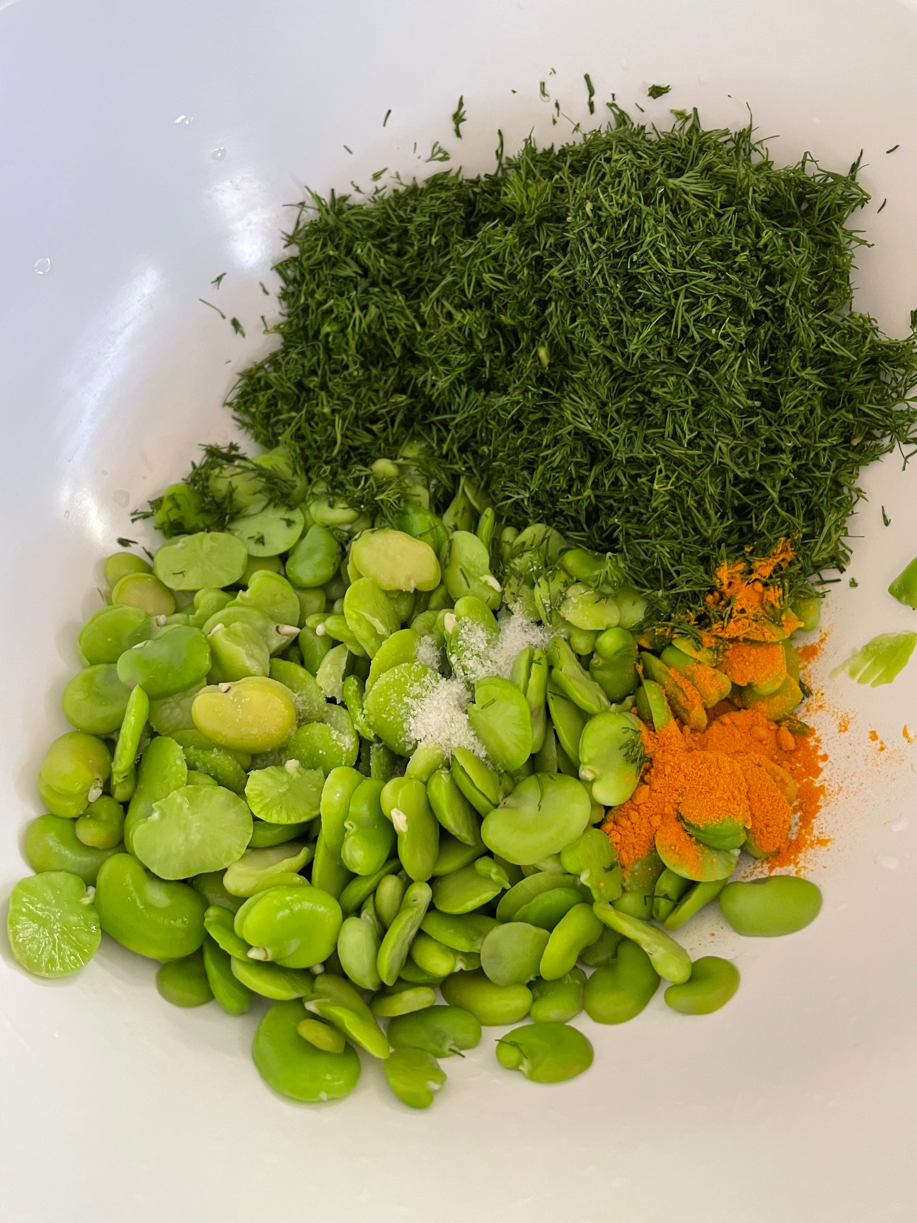 Baghali Polo - Persian Dill and Fava Bean Rice