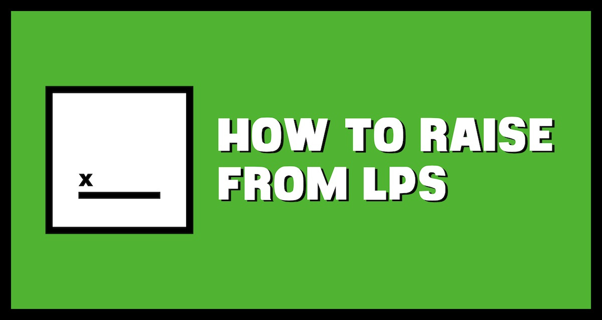 How to raise from LPs - by Weekend Fund - Signature Block