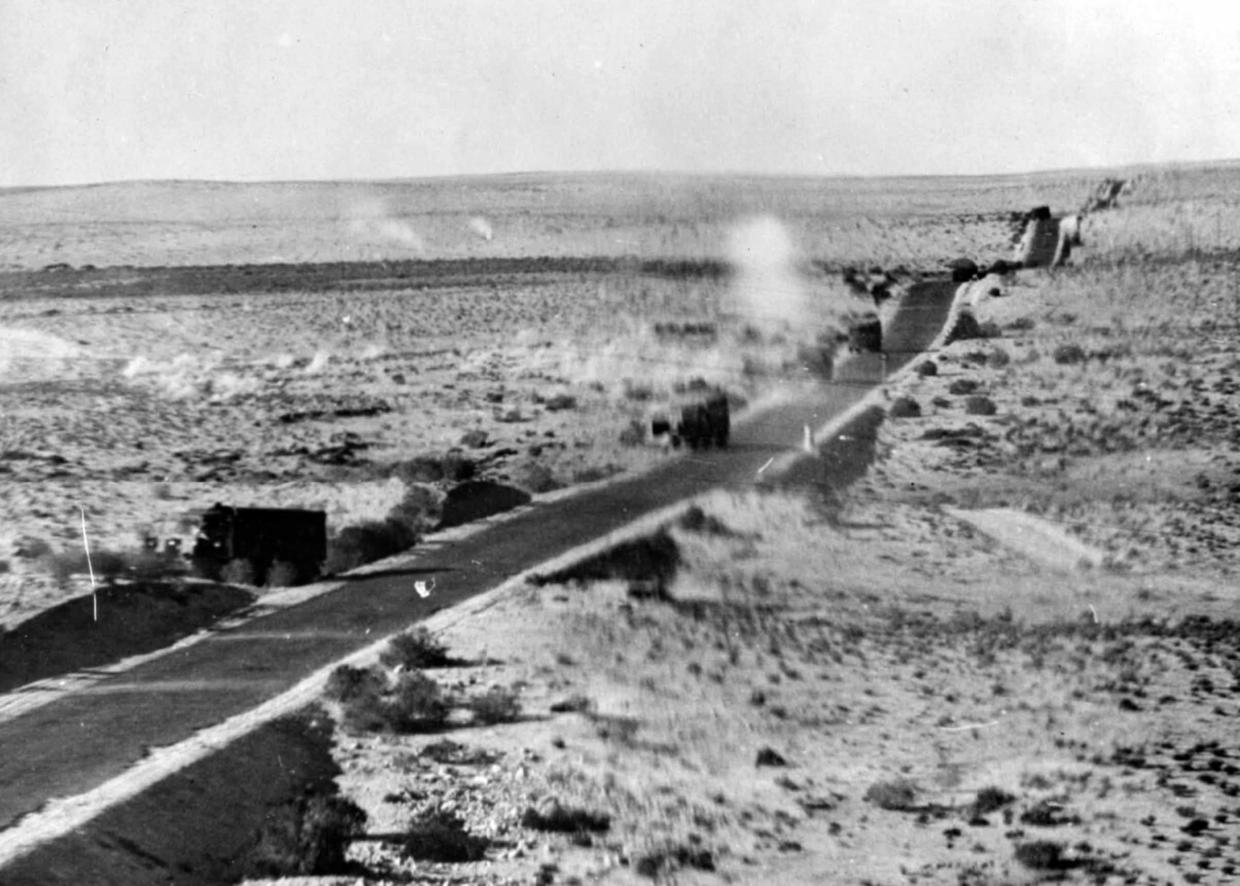 The British enter Benghazi - by Martin Cherrett