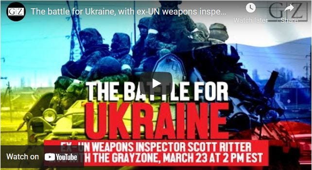 The battle for Ukraine, with ex-UN weapons inspector Scott Ritter