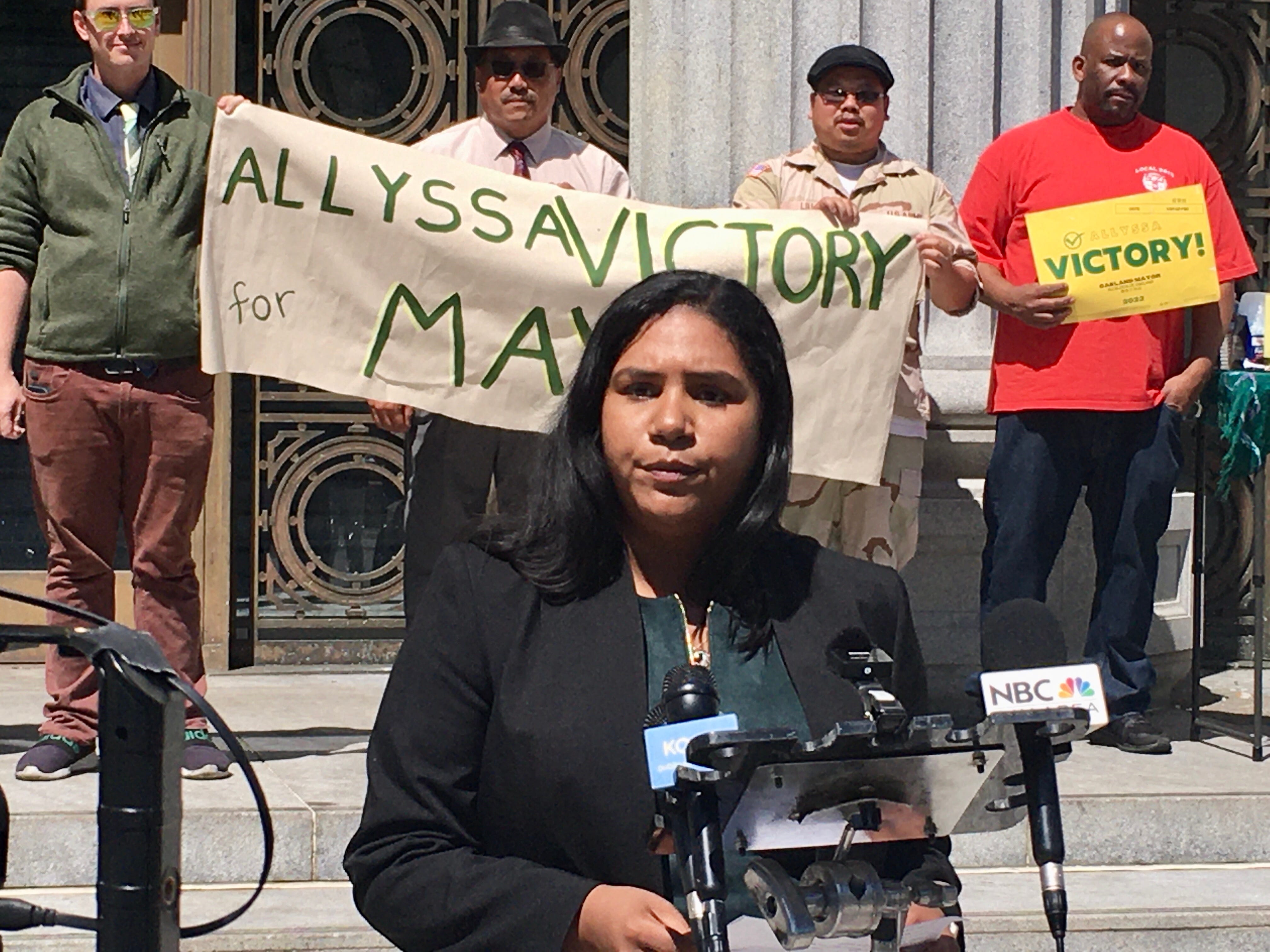Allyssa's Victory Lap: Oakland mayoral candidate is allowed on the ballot