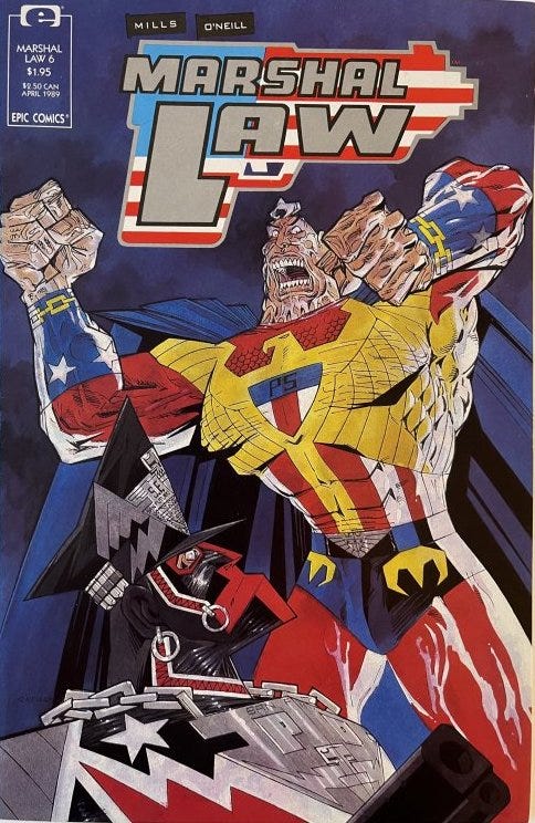 The Secret History of Comics: Marshal Law 1 - by Pat Mills