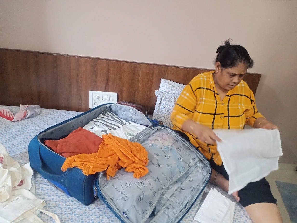 Maa, thank you for everything. - by Dolesh Agrawal