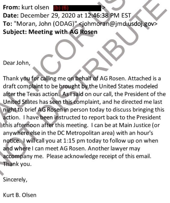 Trump attempted a coup. Now there are emails that prove it.