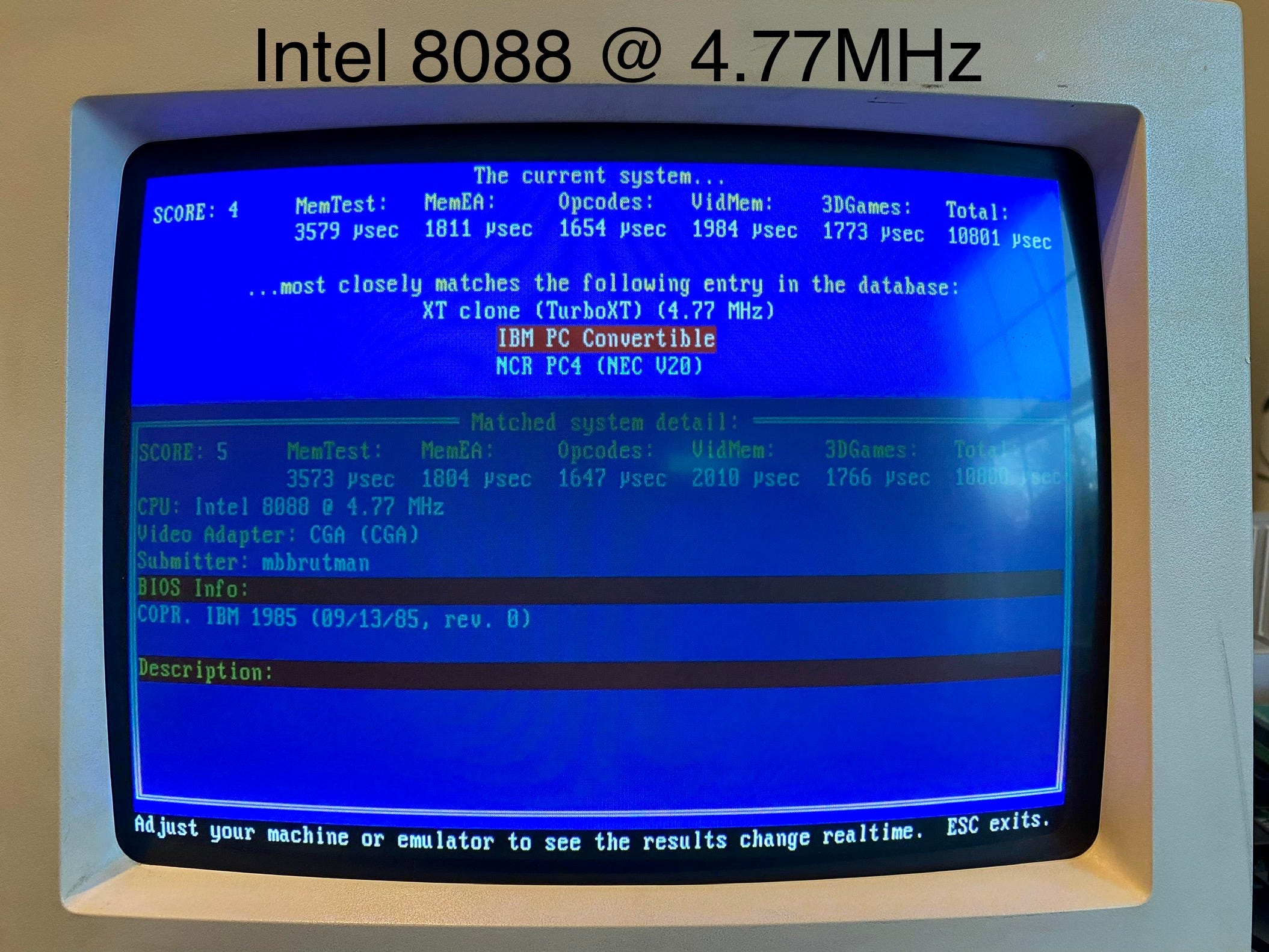 Comparing Intel 8088 Cpus By Bradford Morgan White