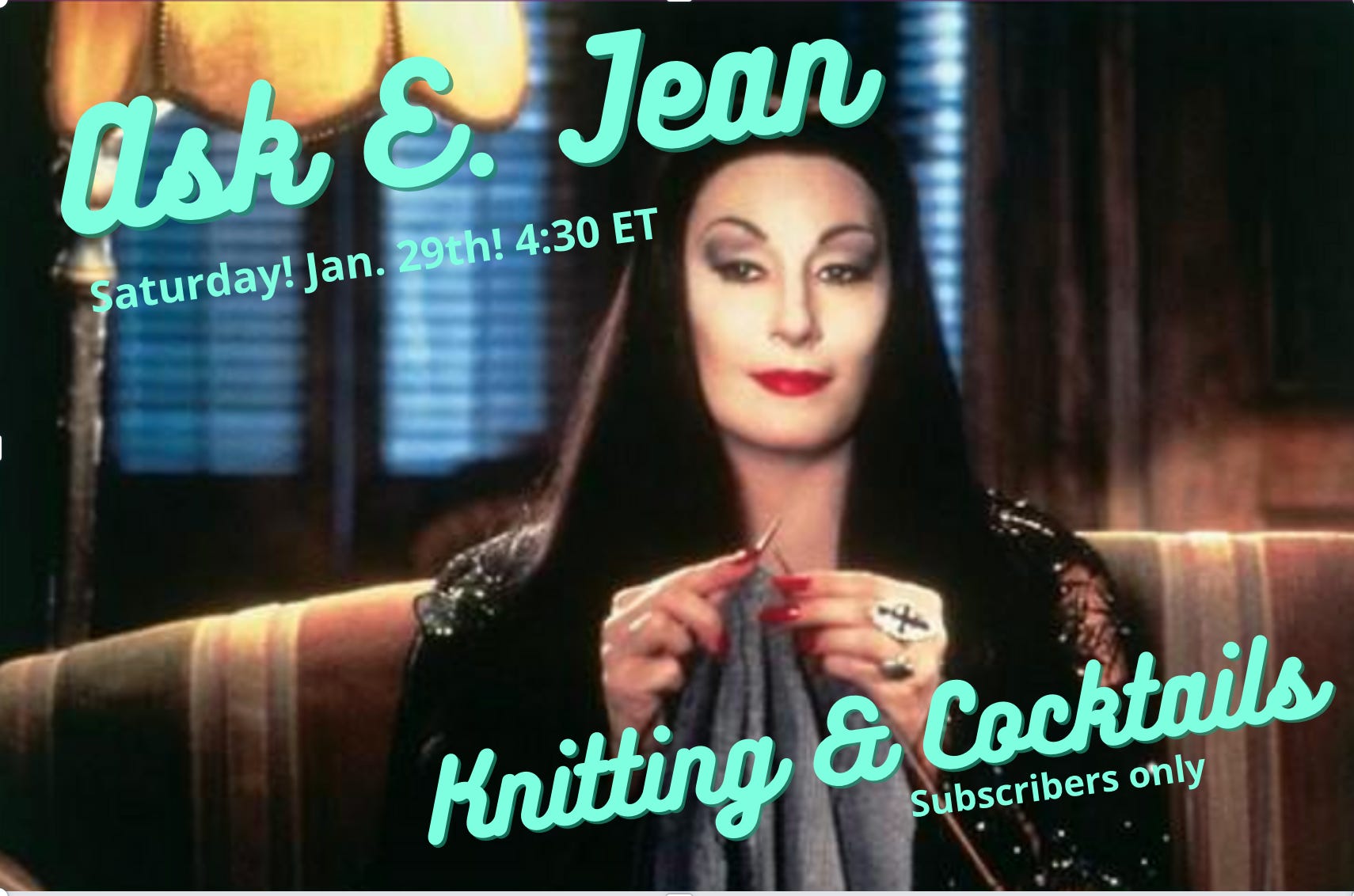 Bitch One, Purl Two - by E. Jean Carroll - Ask E. Jean