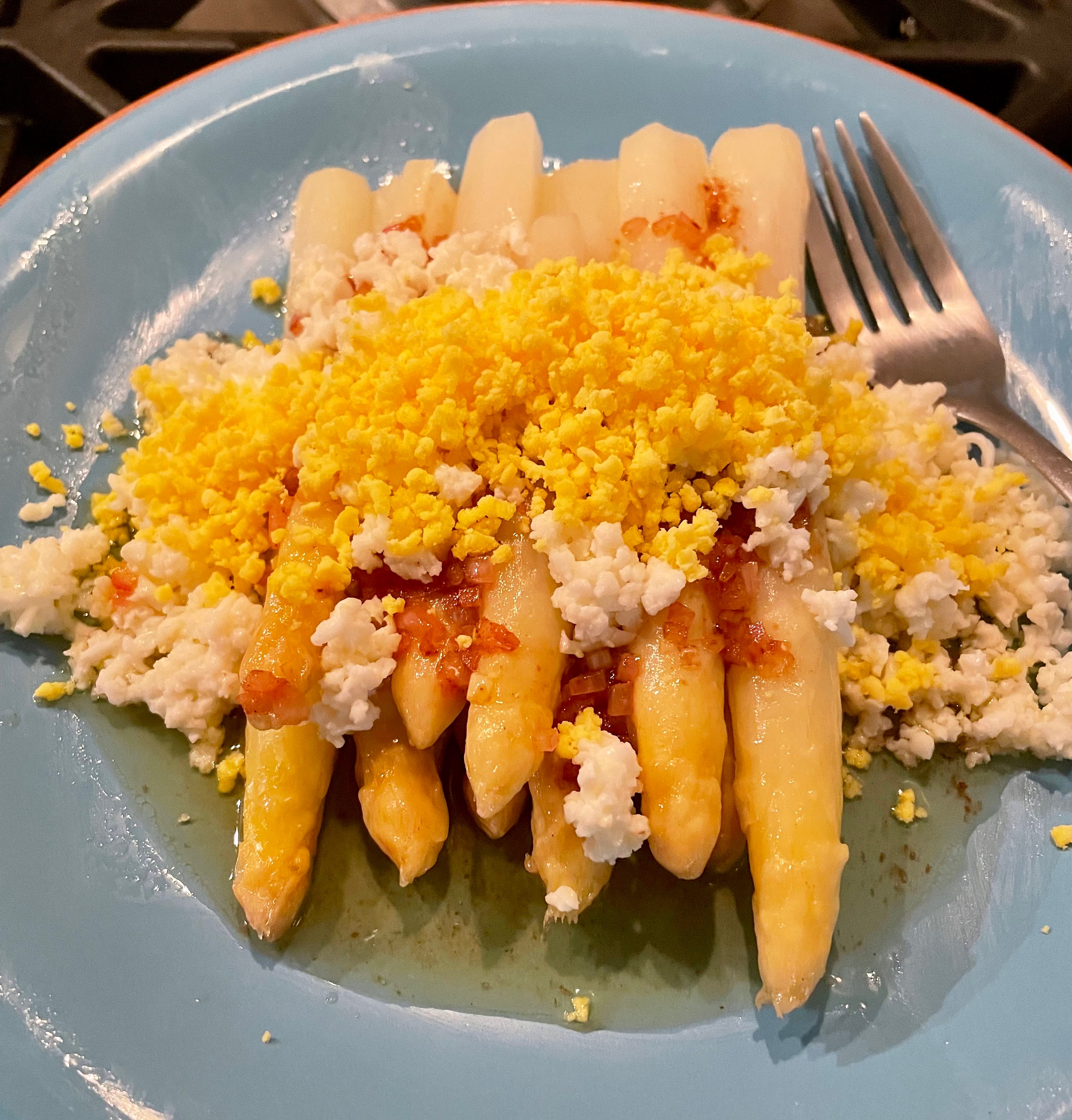 White Asparagus, a TWA Meal... - by Michael Ruhlman