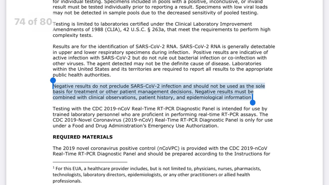 Can the PCR test tell the difference… - Matt’s Newsletter