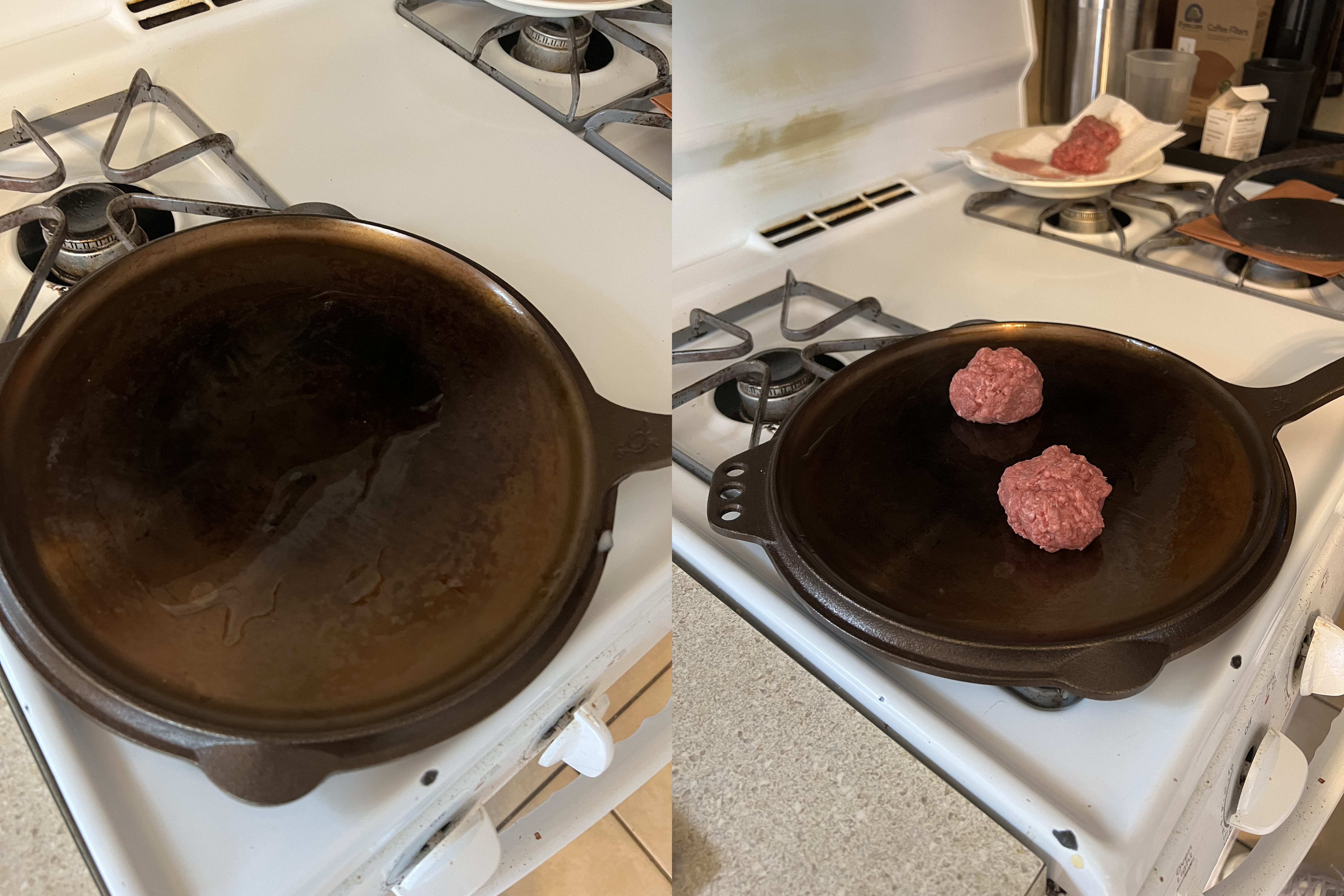Oklahoma-Style Onion Smash Burgers - by Myles Snider