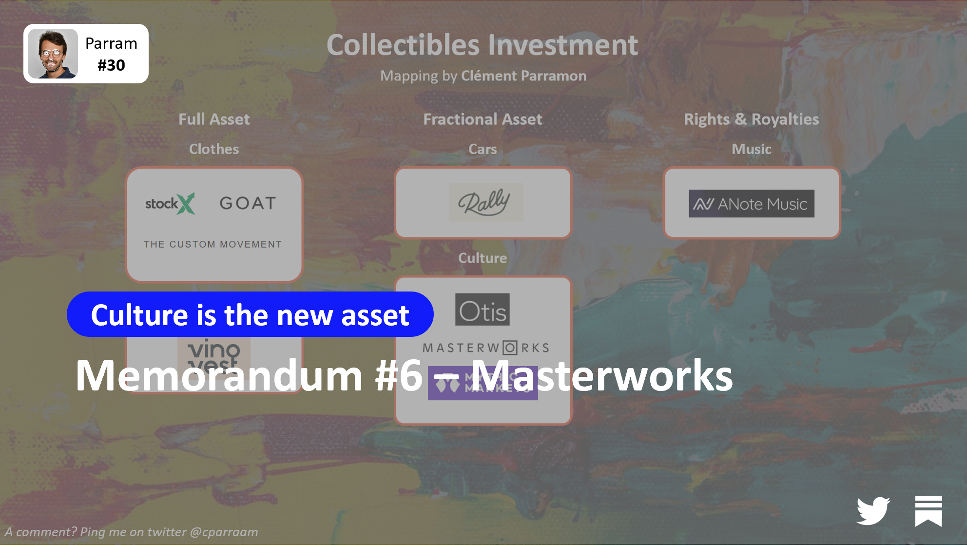 Culture is the new asset - by Clément Parramon - Parram