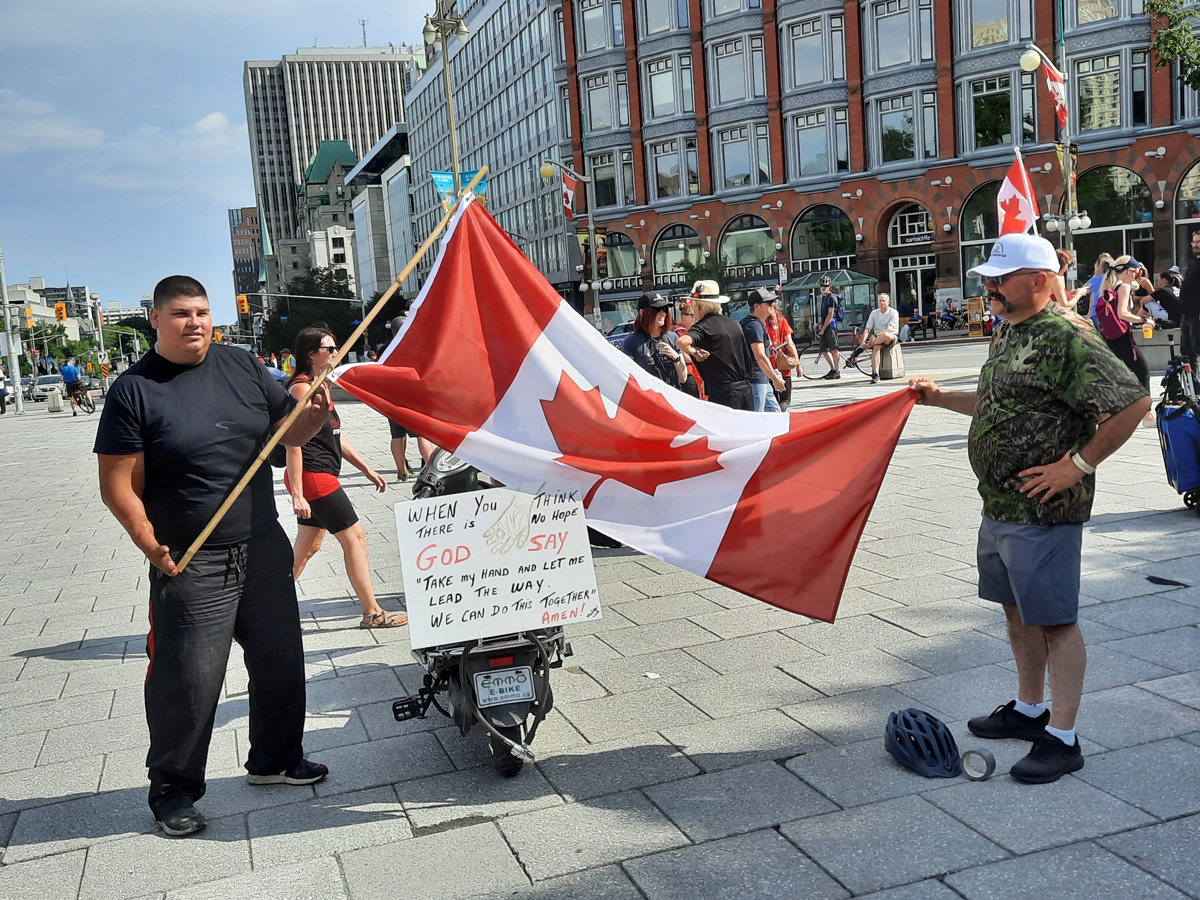 James Topp and I and his team arrive at the Tomb of the Unknown Soldier ...