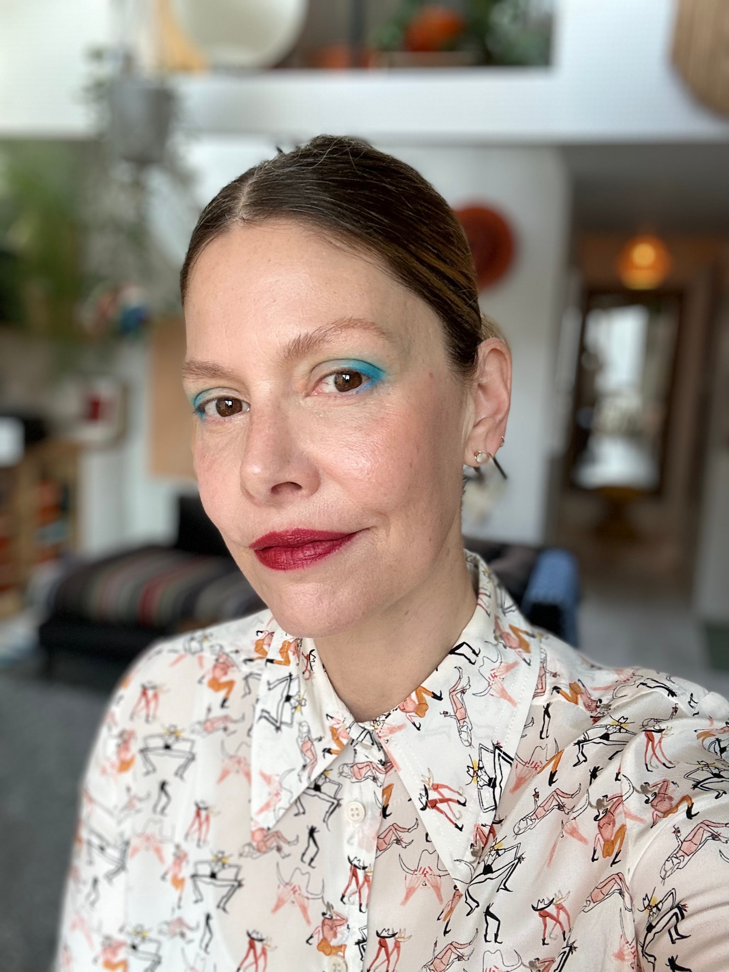 Adventures in Blue Eyeshadow - by Christene Barberich