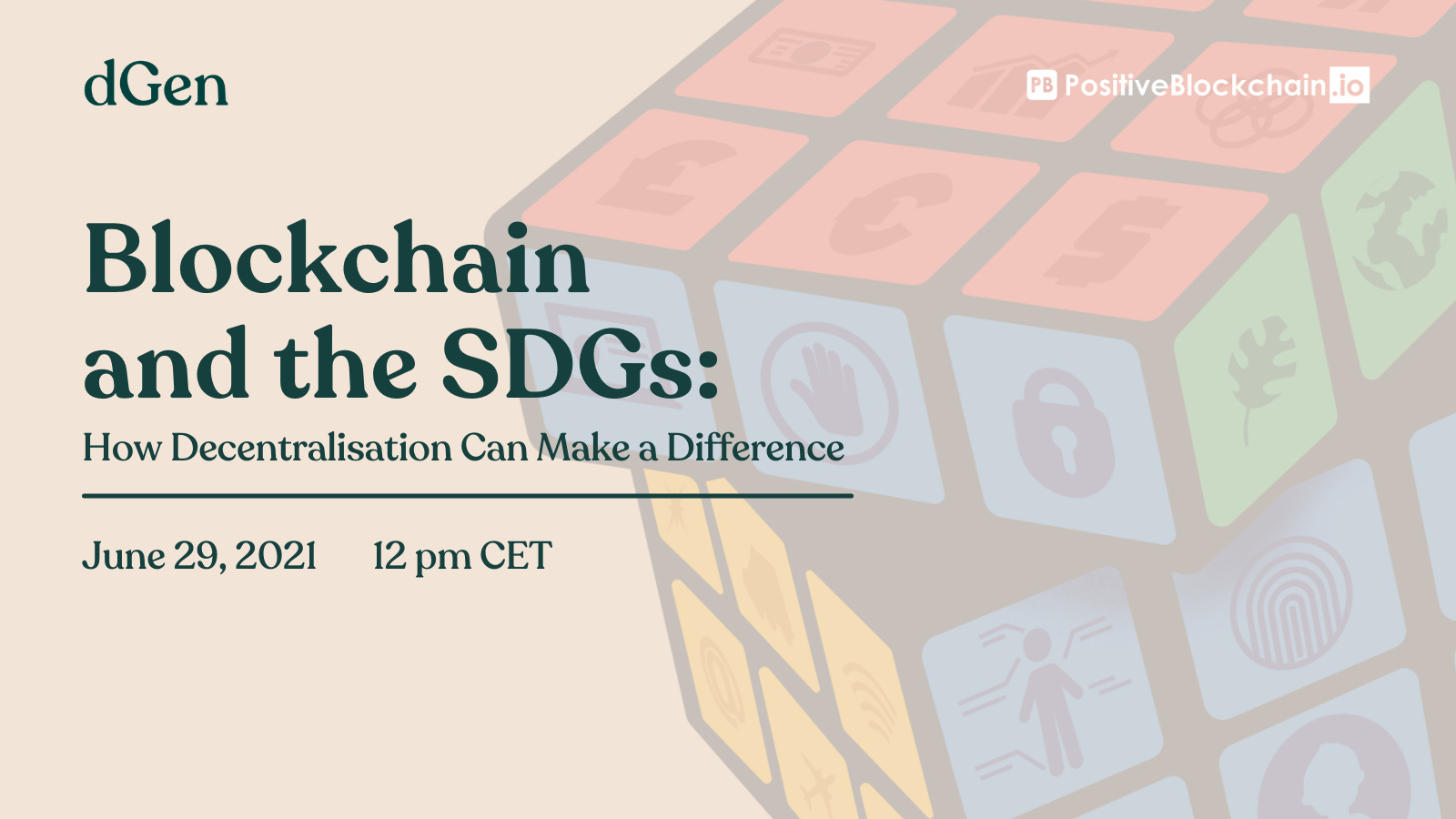 Blockchain & the SDGs - dGen