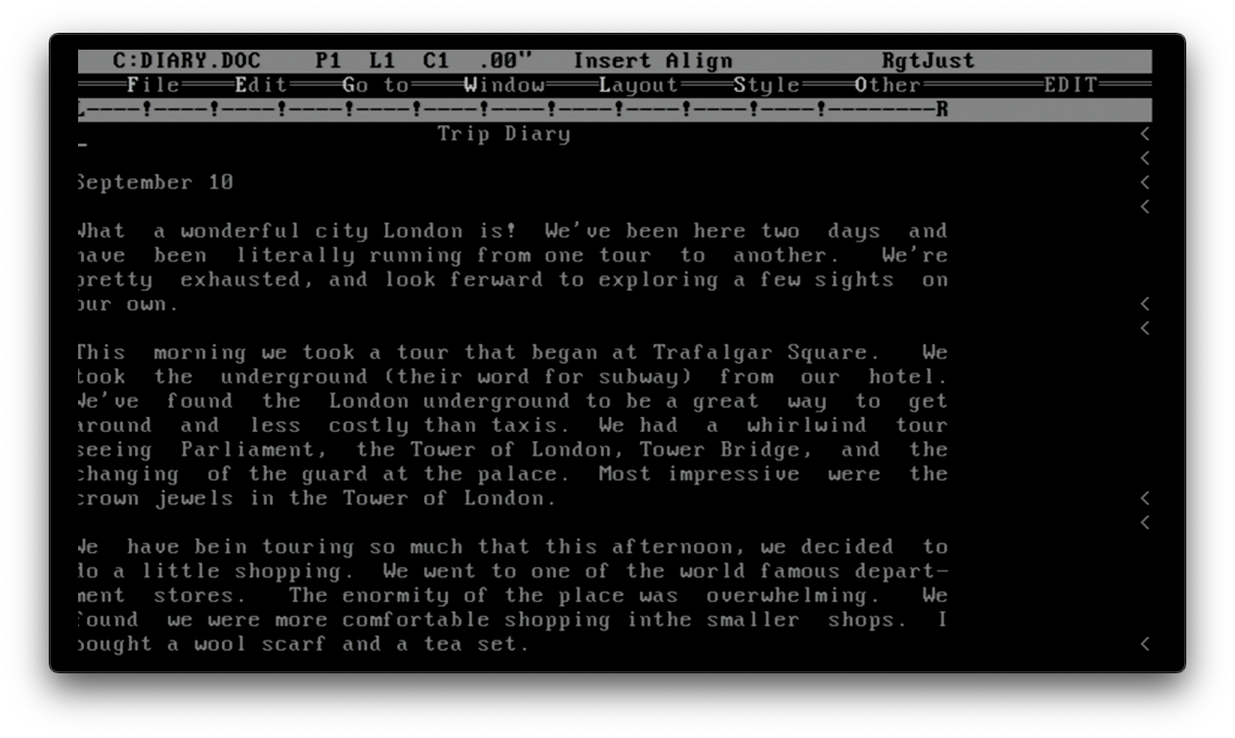 The History of Wordstar - by Bradford Morgan White