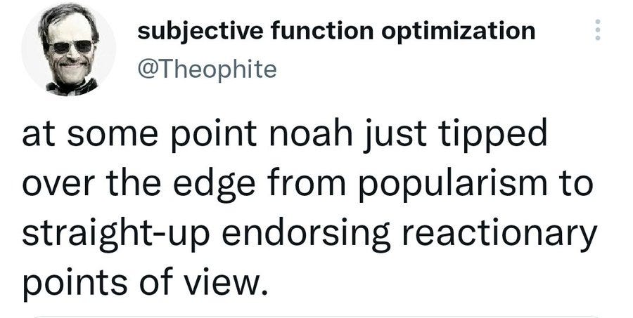 The year we all became reactionaries - by Noah Smith