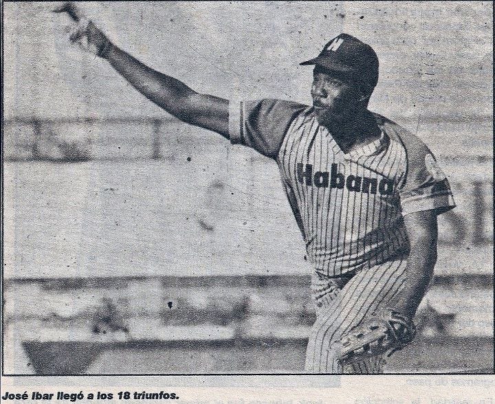 Leyendas del béisbol cubano: José Ibar