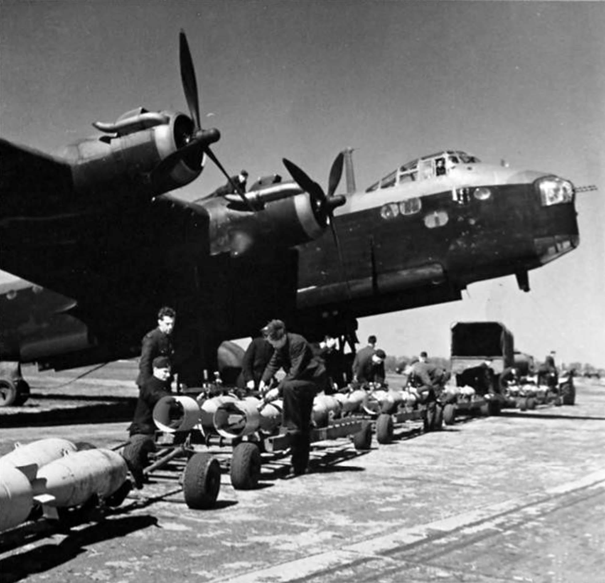RAF bomb the medieval city of Lubeck - by Martin Cherrett