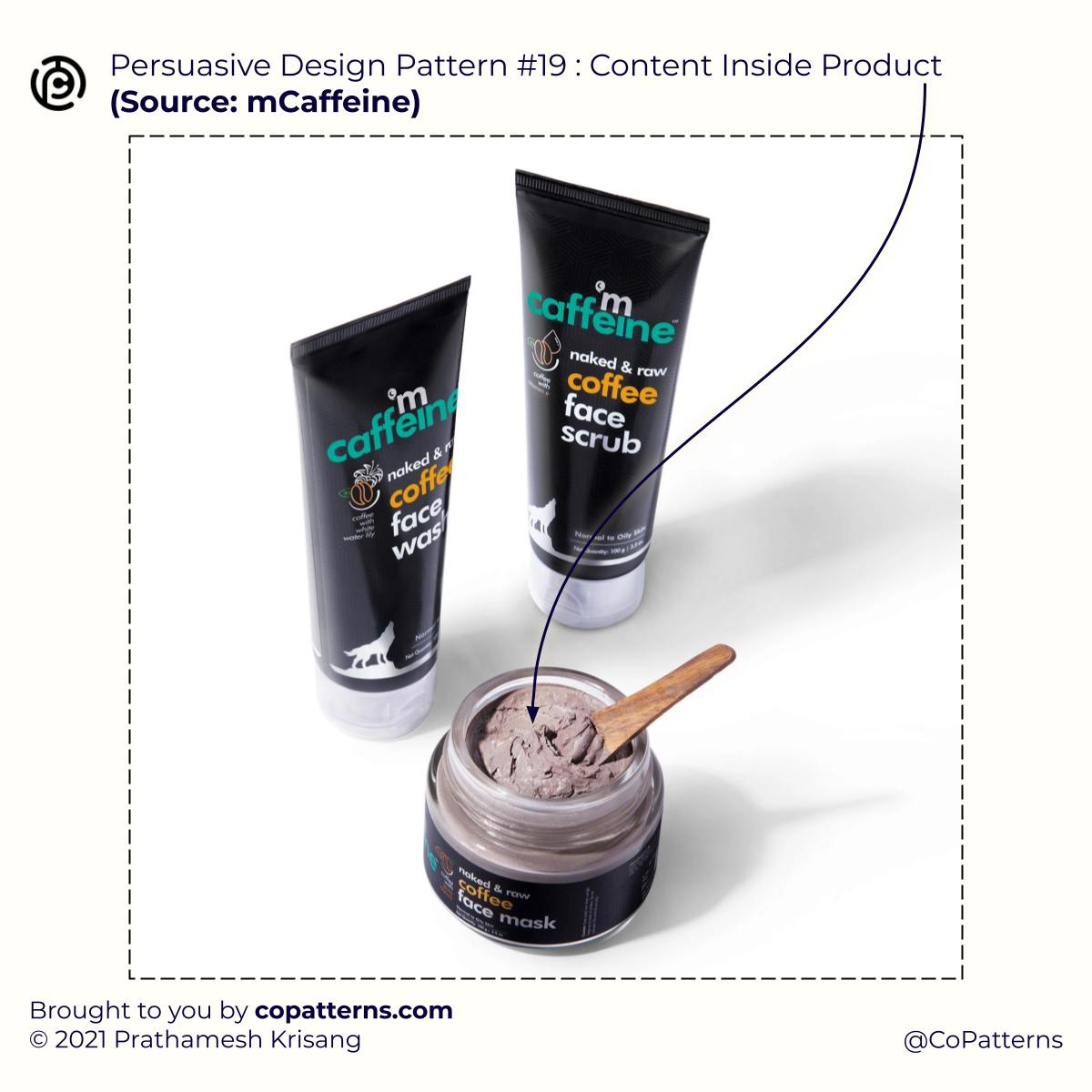 Persuasive Design Pattern #19 : Content Inside Product