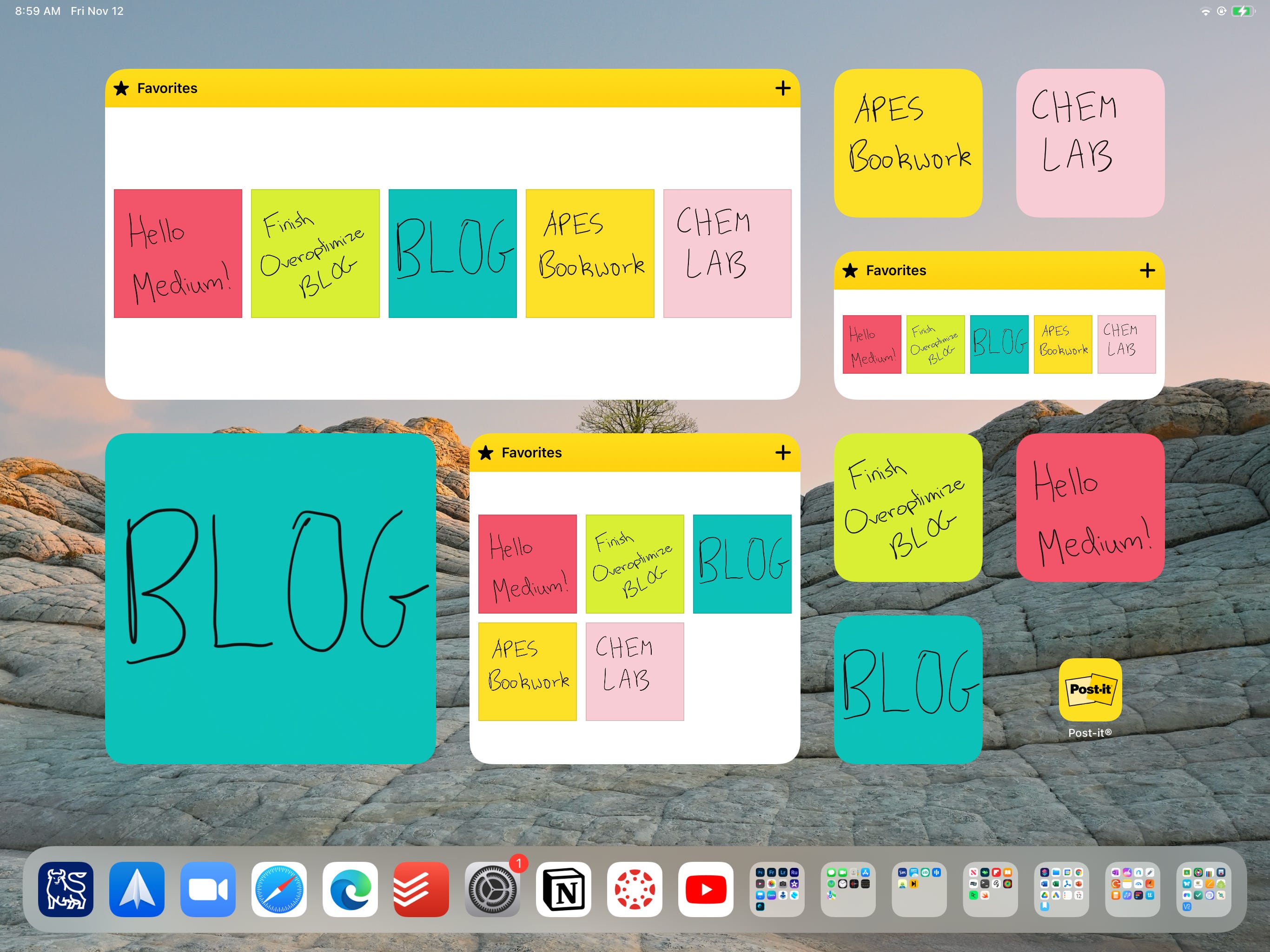 How Post-Its Make You Productive - by Aditya - Overoptimize