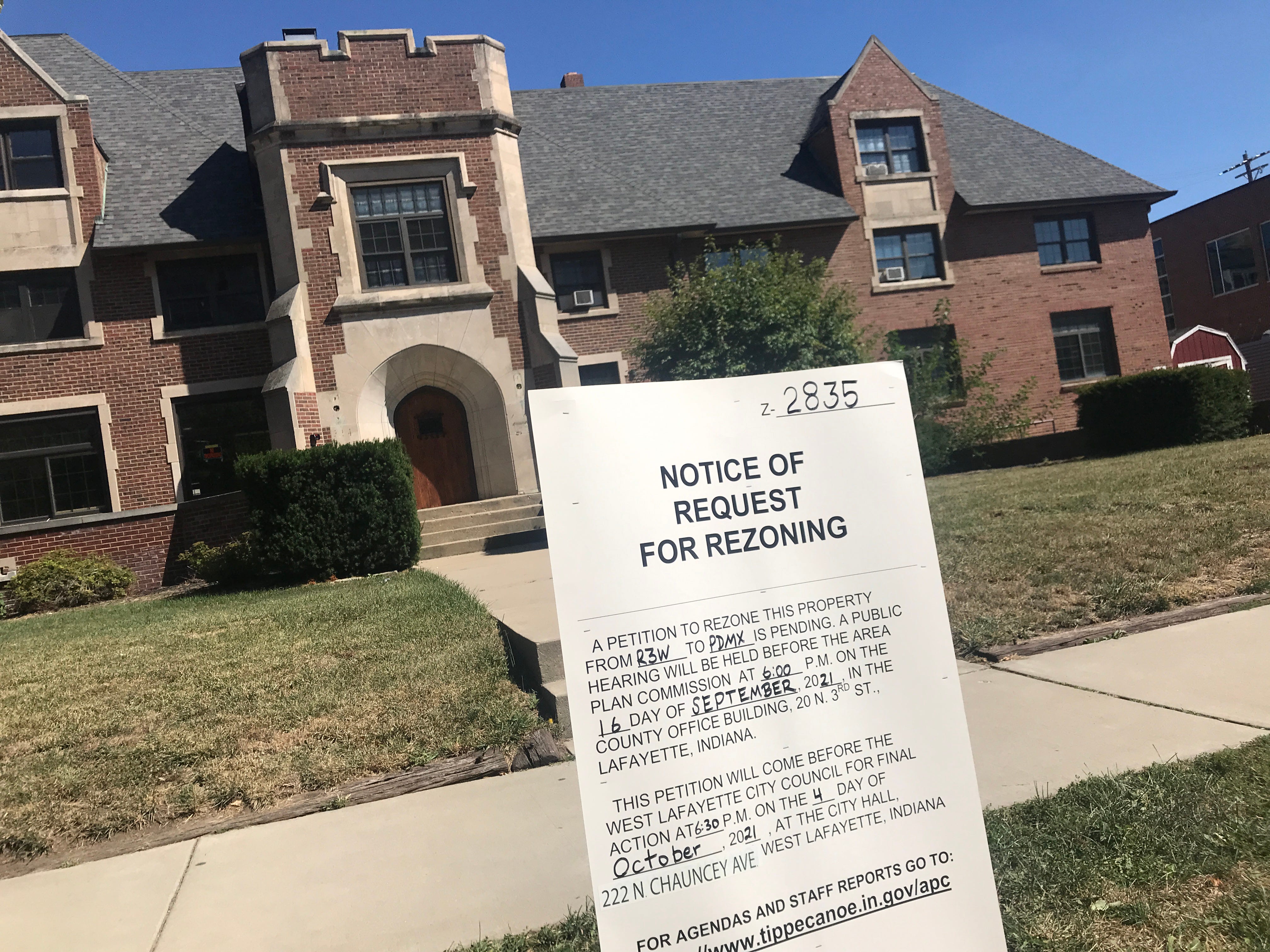 Purdue goes NIMBY to save frat house from demolition
