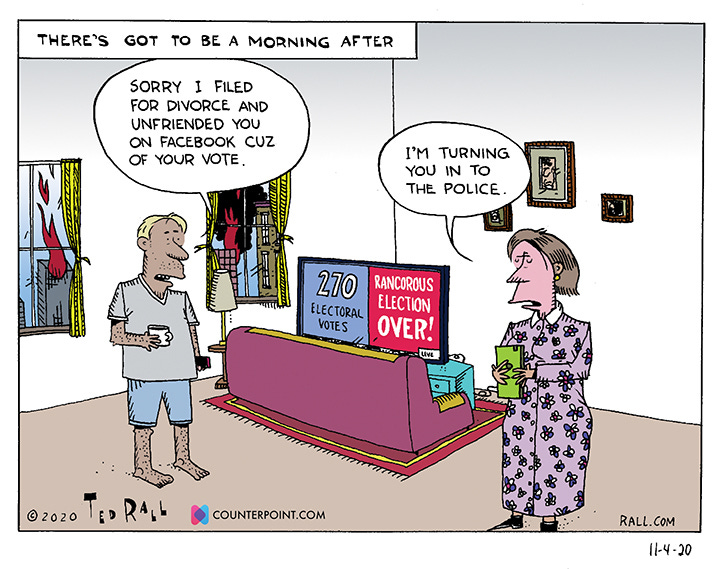 Ted Rall's Best of 2020 - Counterpoint