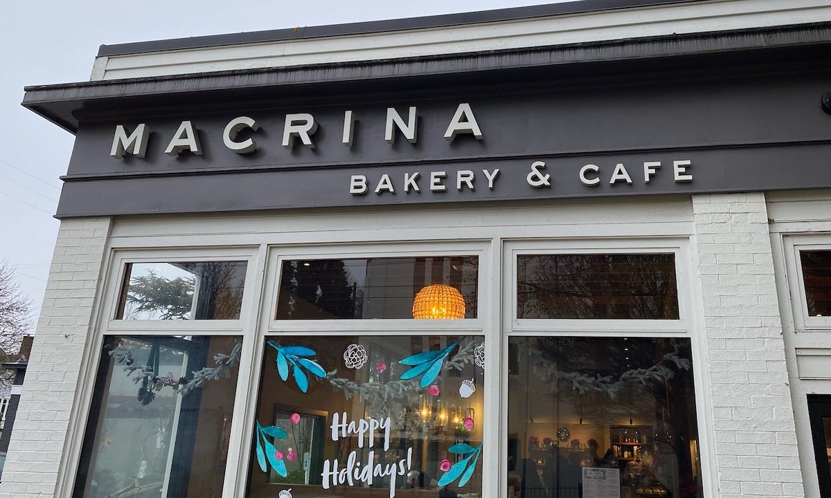 Can I find a good Seattle bagel at... Macrina Bakery