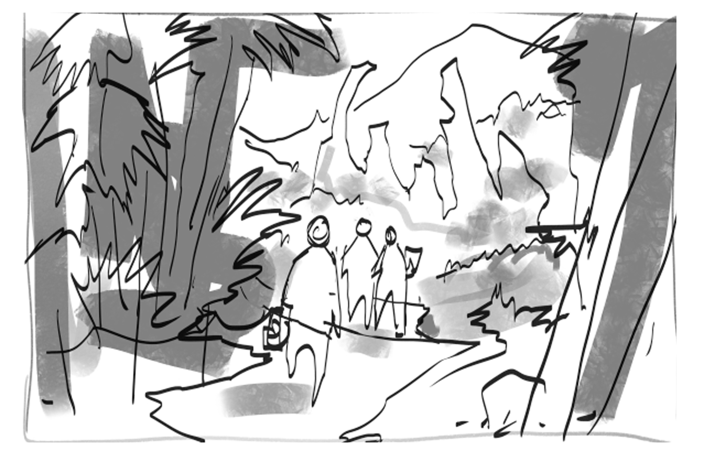 [PROCESS] FABLE - by Mike Huddleston - 3 Worlds / 3 Moons