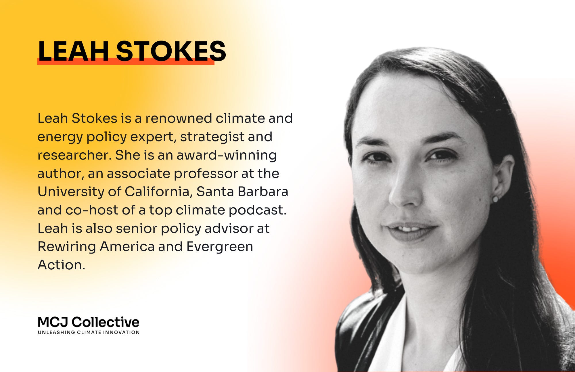 Structural changes, politics and policy with Leah Stokes
