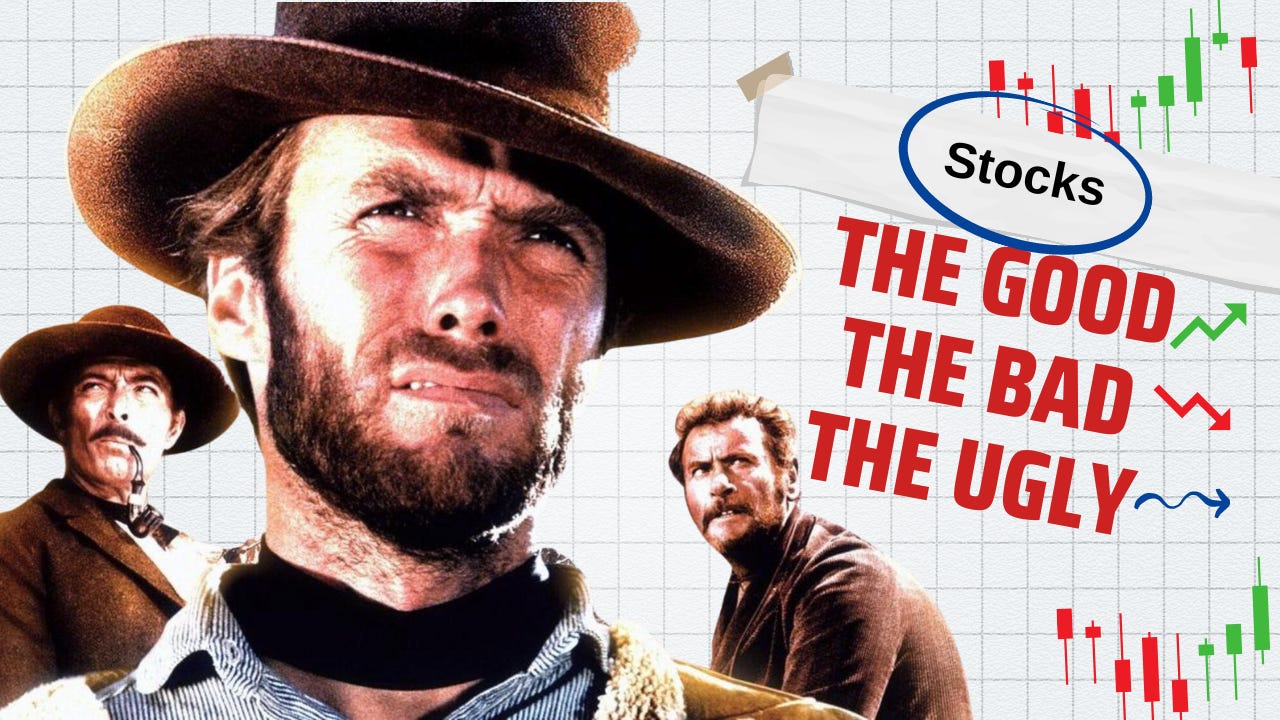 Stocks: The Good, The Bad and The Ugly