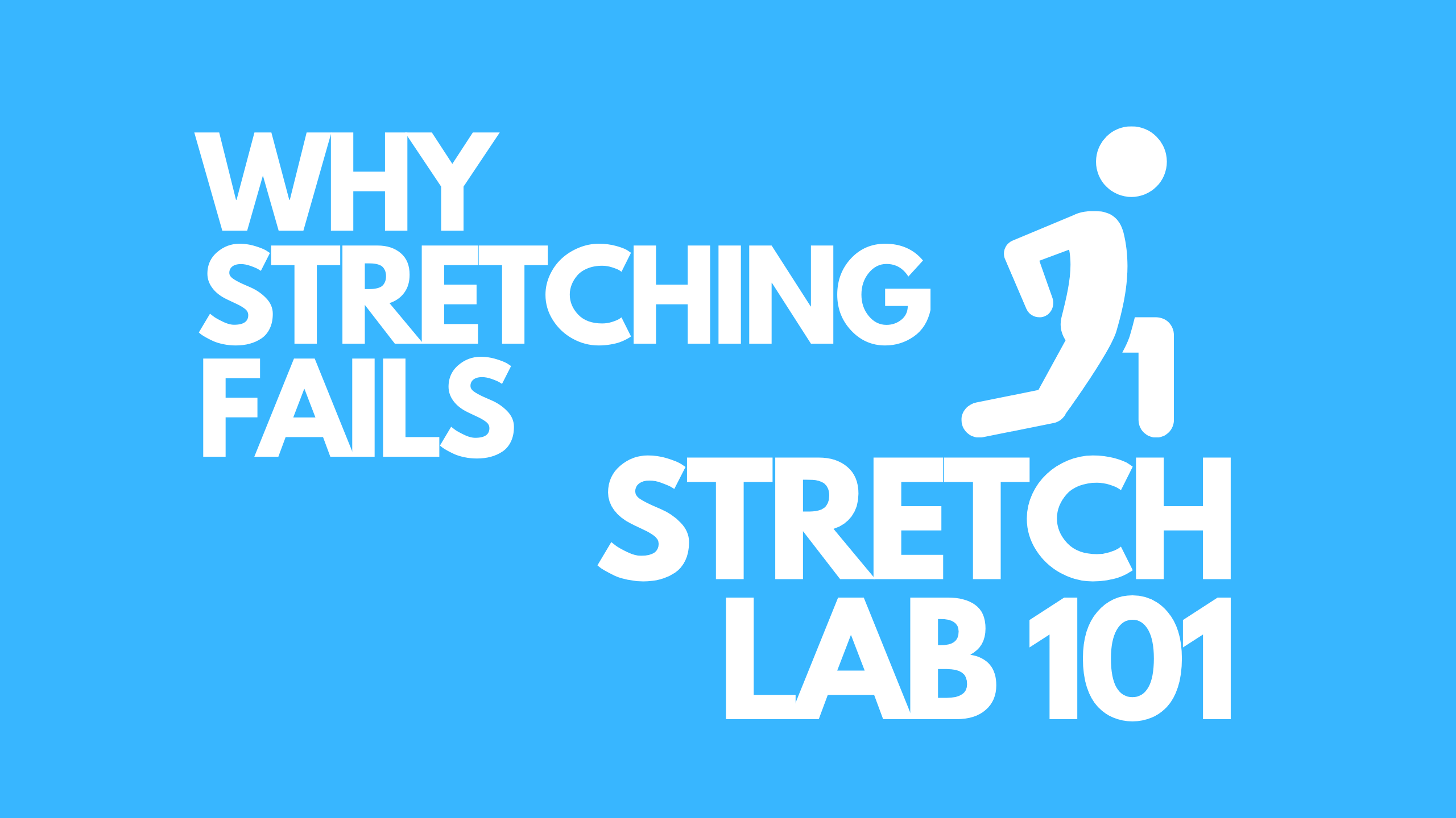 Why stretching fails and how to fix it