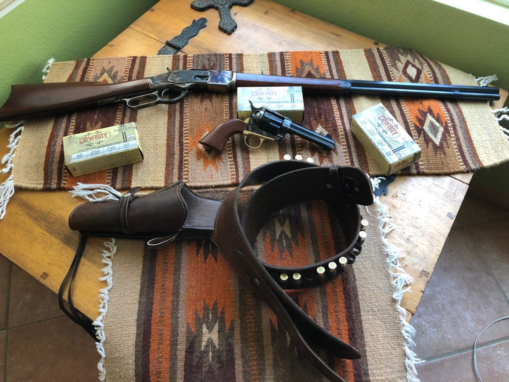 Cowboy Guns Are Fun! - by Joe Drammissi - Get A Grip!