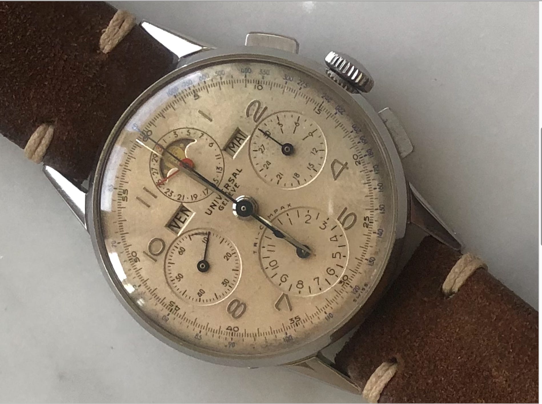 Universal Genève Tri-Compax - the epitome of vintage chronograph design