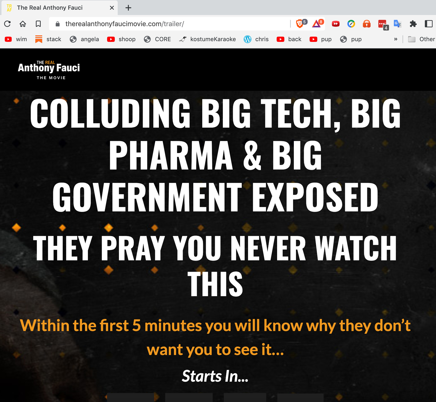 The Real Anthony Fauci FREE MOVIE - by Marin Grin