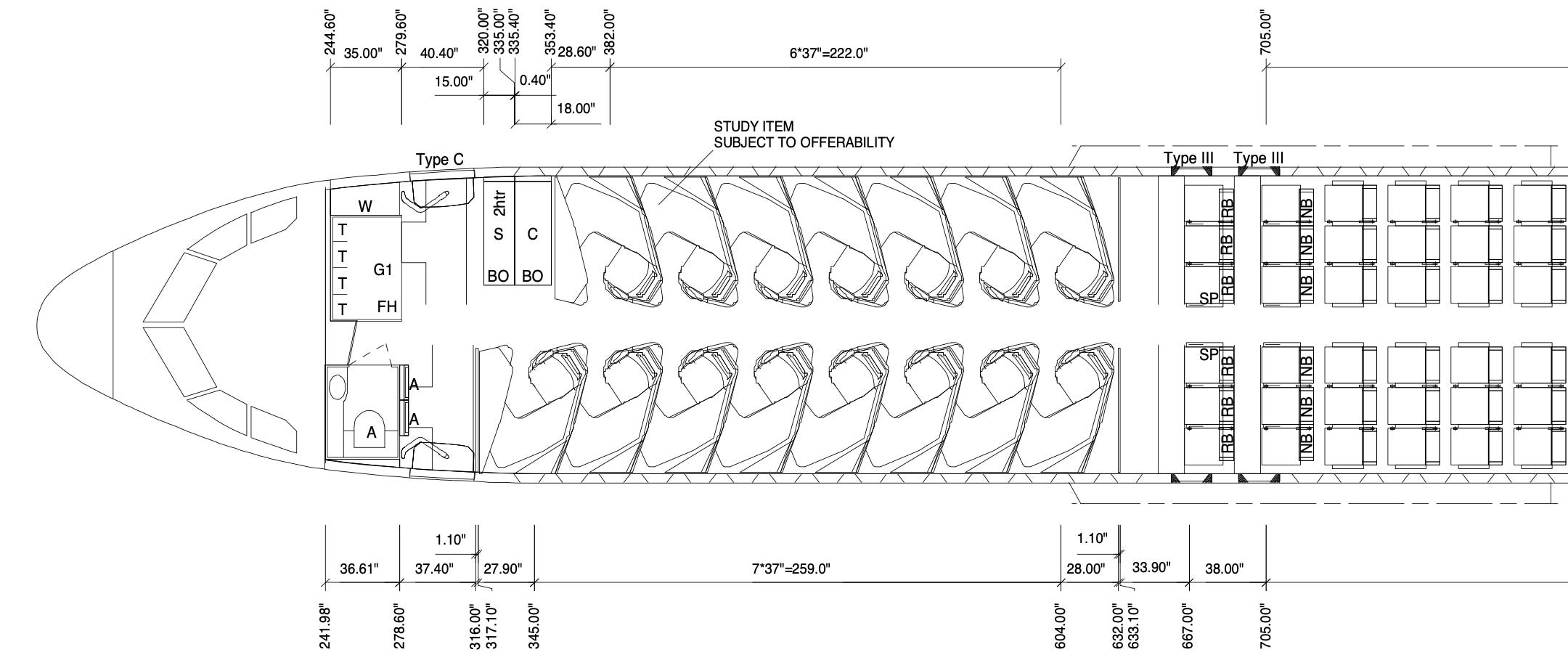 Single-aisle longhaul - by Oliver Ranson