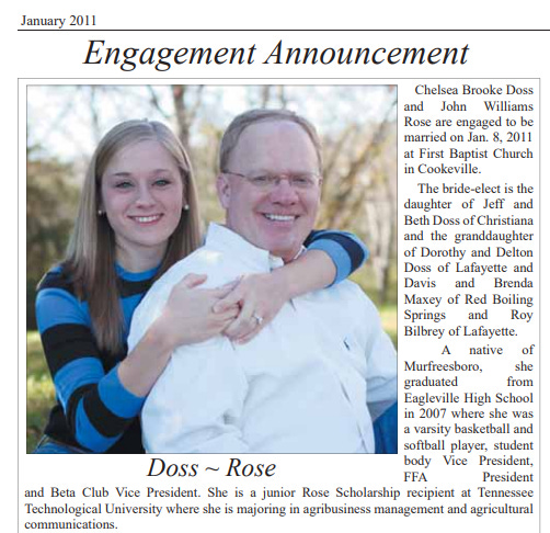 Congressman John Rose is decades older than his wife. They were engaged ...